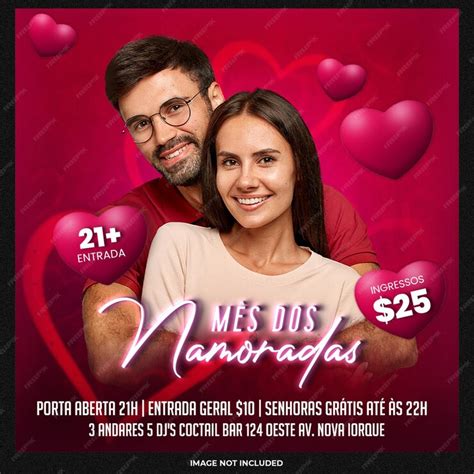 발렌타인 데이 소셜 미디어 게시물 템플릿 무료 Psd 파일