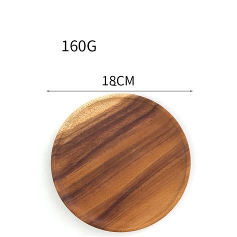 Утолщенная деревянная чаша тарелка фруктовое блюдо тарелка чайный поднос десертный ужин хлеб