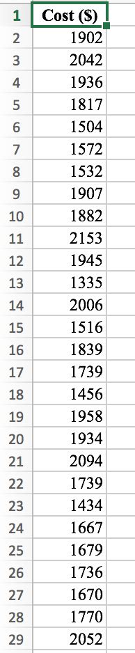 Solved SExercise The Average Annual Cost Of The First Chegg Com