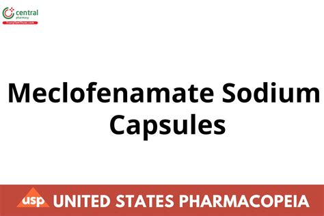 Meclofenamate Sodium Capsules