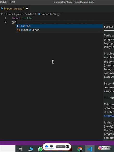 How To Draw Circle In Python Python Turtle Youtube