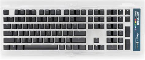 Buy Ducky Pbt Doubleshot 108 Key Keycap Set Black Dksa108 Uspdanno2 Pc Case Gear Australia