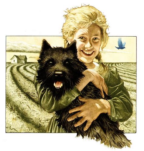 Удивительный волшебник из страны Оз 01 Дороти и Тото Иллюстрация — Чарльз Санторе