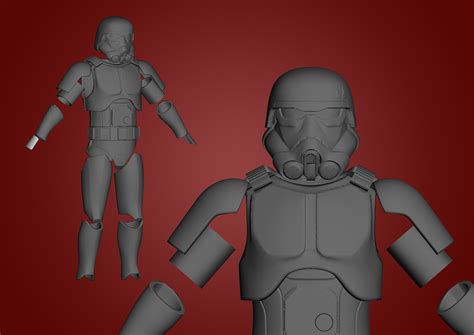 Tk Prototype Trooper Kit Bad Batch 112 Scale Black Series Etsy Canada