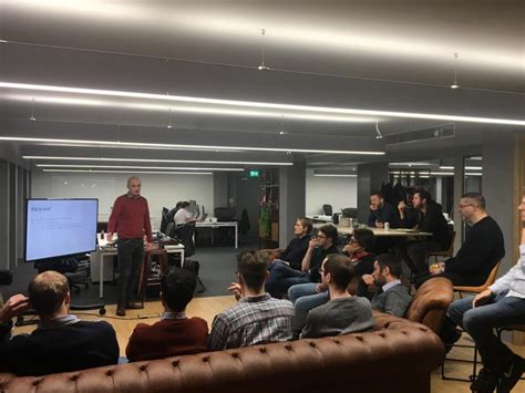 Richard Hulm On Linkedin Gave A Talk On Typescript Today Great How Involved The Crowd Got In The