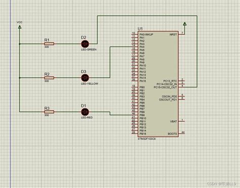 学习stm32控制led灯亮灭stm32控制led灯电路图 Csdn博客 学习stm32控制led灯亮灭stm32控制led灯电路图 Csdn博客