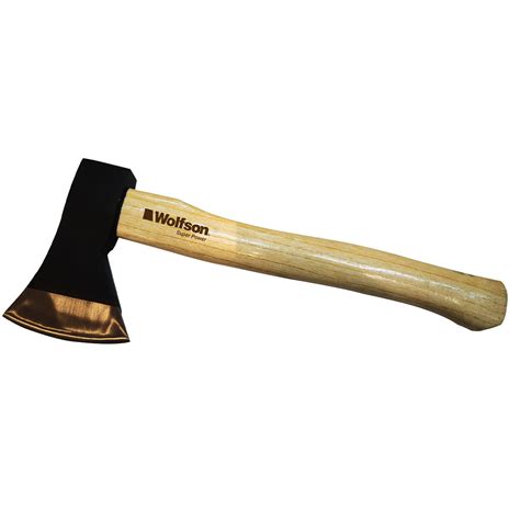 Toporisca Wolfson 600g 360mm Cu Maner Din Lemn Atomico