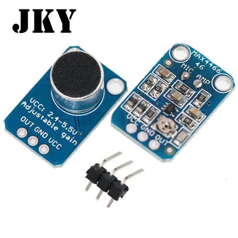 Gy Max4466 Electret Microphone Amplifier Module Max4466 Adjustable Gain