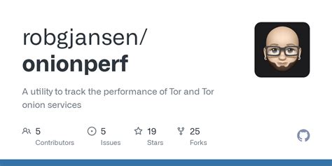 GitHub Robgjansen Onionperf A Utility To Track The Performance Of Tor And Tor Onion Services