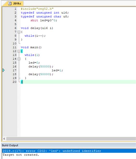 C语言错误error c undefined identifier如何修改 小时必答区