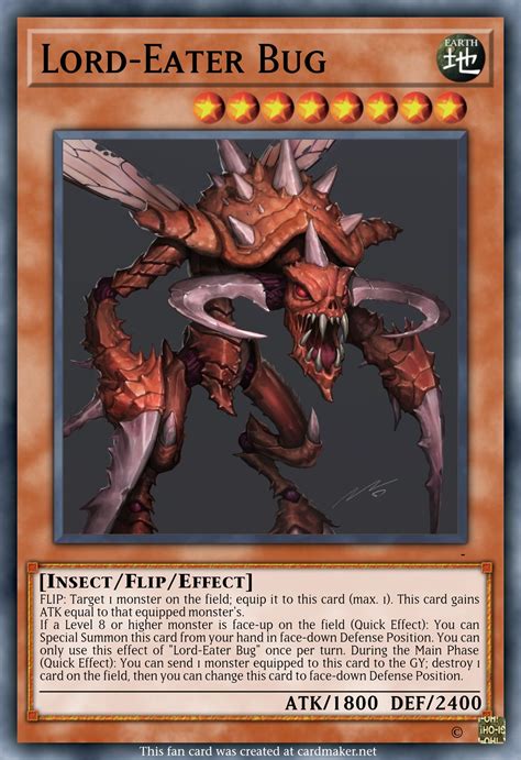 Lord Eater Bug Rcustomyugioh