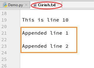 Readnwritefile In Python Girish Godage