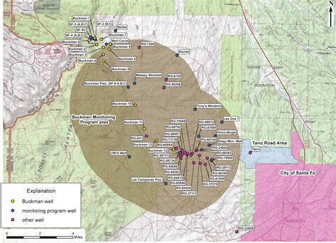 Buckman Wells Water Level Monitoring Program City Of Santa Fe