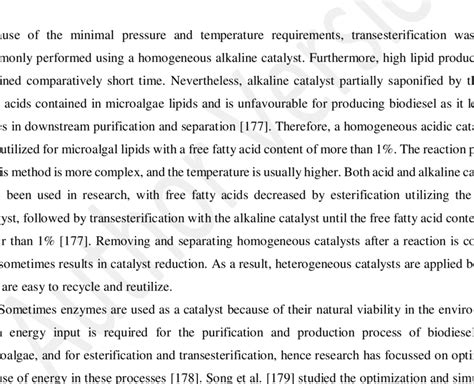 The Transesterification Reaction Of Biodiesel Production 175 176 Download Scientific Diagram