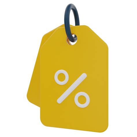 Price Tag 3d Illustration 10794600 Png