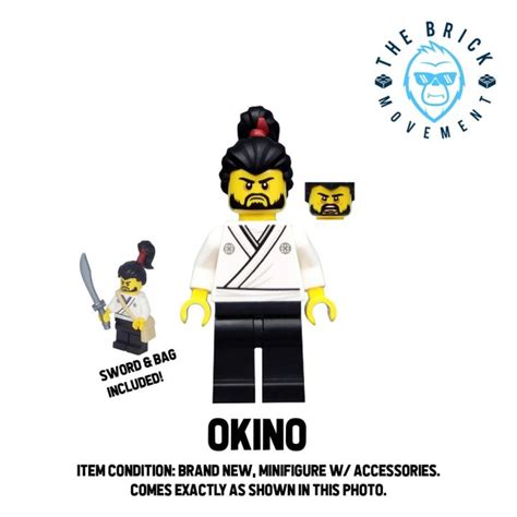 LEGO NINJAGO Okino Minifigure Lazada PH