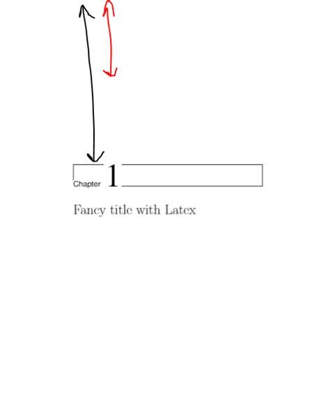 Spacing How To Minimize A Space Between A Chapter Title And A Top Page TeX LaTeX Stack