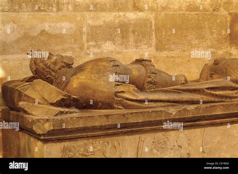 Tomb Of King Ottokar Ii Of Bohemia In St Vitus Cathedral In The Prague