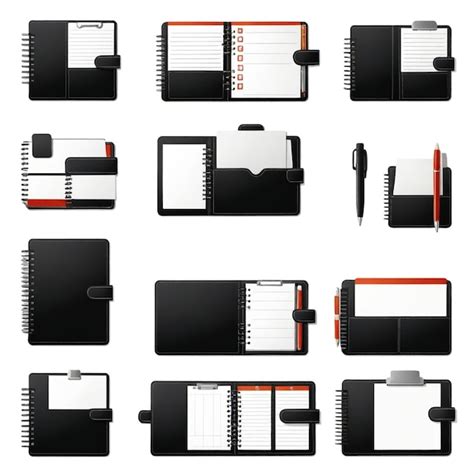 Premium Vector A Collection Of Different Types Of Pens And Pencils