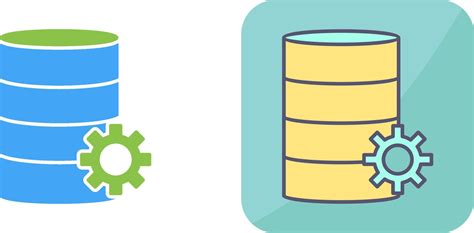 Unique Database Management Icon Design 44496557 Vector Art At Vecteezy