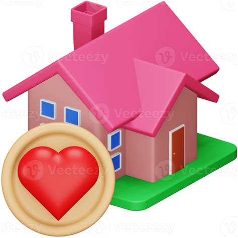 Favorite D Rendering Isometric Icon PNG