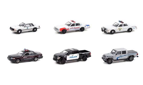 Greenlight Hot Pursuit Series 39 Diecast Car Set Box Of 6 Assorted 1