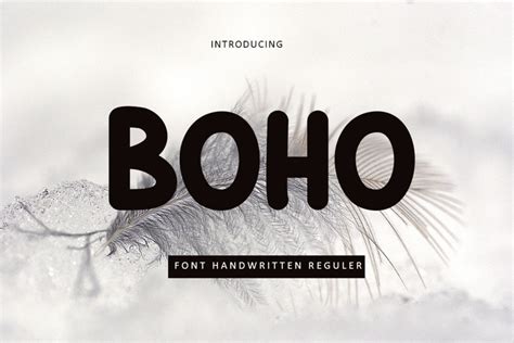Boho Font Rony Studio FontSpace