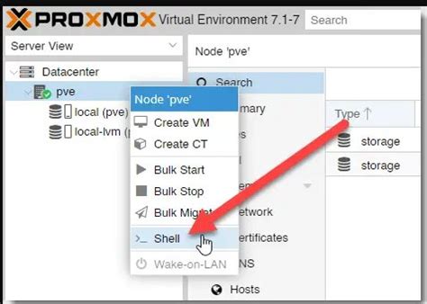 Login VPS Proxmox Lewat Node Induk Proxmox Service Keliling Komputer Jaringan
