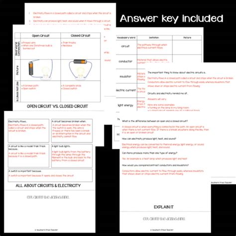 Science Interactive Flip Books Bundle Science Writing Notetaking Study