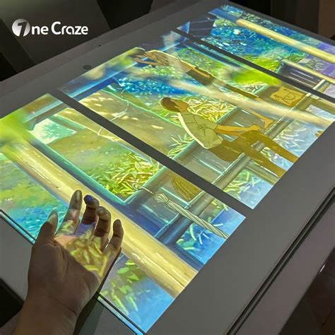 Intelligent Projection Table Supplier Interactive Virtual Book Touch