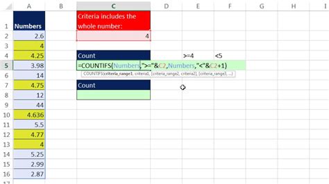 Excel Magic Trick 1236 Count Numbers That Contain Whole Number 4