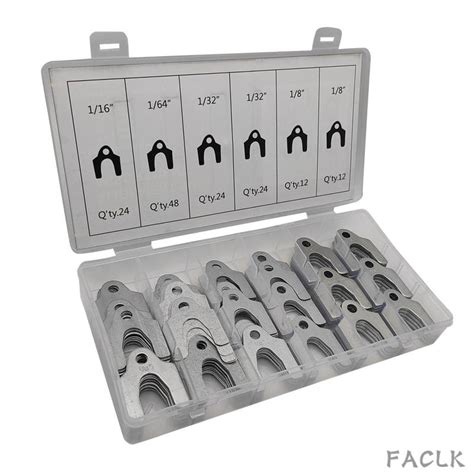 Faclk Auto Body Alignment Shims Alignment Shims Assortment Set With Storage Box Universal