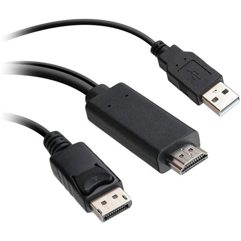 IOGEAR Active K HDMI To DisplayPort Cable G LHDDP B H