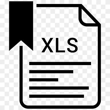Xls File Png Images PNGWing