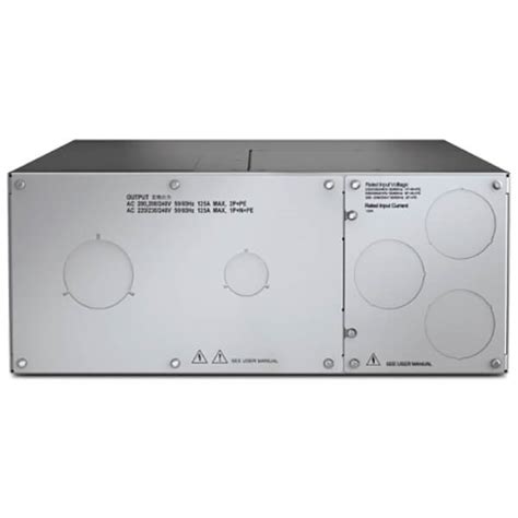 Apc Service Bypass Panel 200 208 230 240v Mbb 125a Hw Input Output Sbp20kp Pc Shopper