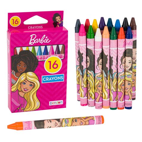 Барби 16 өнгийн тосон харандаа
