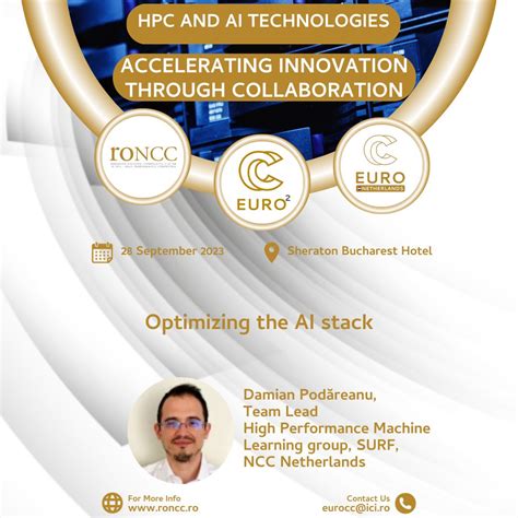 Eurocc Romania On Linkedin Supercomputing Innovation Hpc Ai Event Eventinbucharest