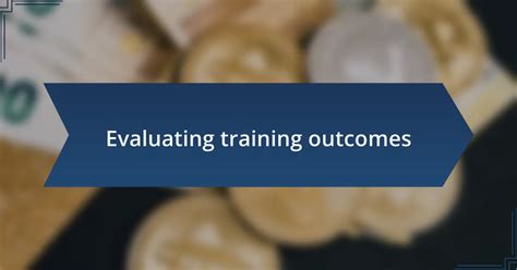 How I Designed My Training Program Baft