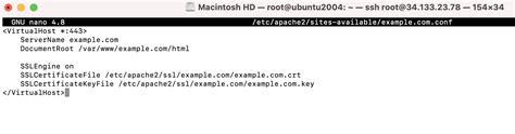 How To Install Ssl Certificate For Apache On Ubuntu Server 2004 Devtutorial