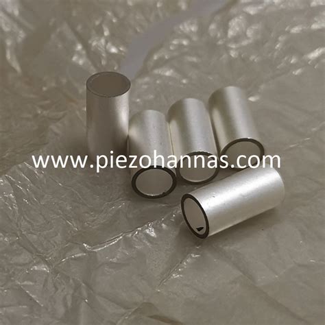 Pzt Material Piezoceramic Cylinder Piezoelectric Transducer Sensor From