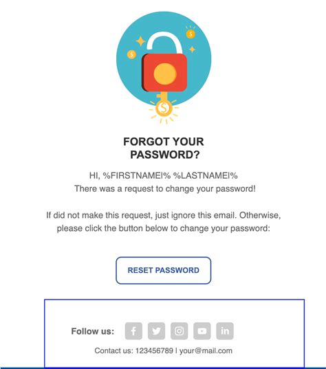 Best Practices To Build Password Reset Emails — Stripoemail