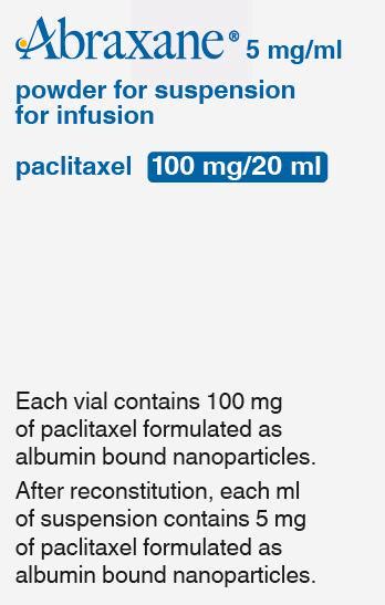 Medica Rcp Abraxane Indications Side Effects Composition Route Allprice