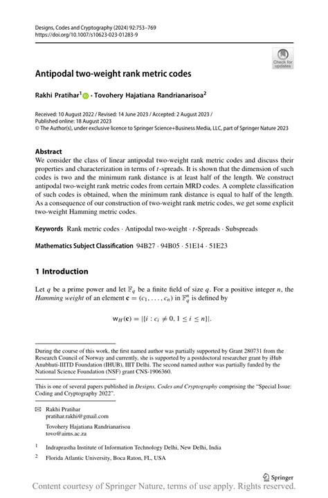 Antipodal Two Weight Rank Metric Codes