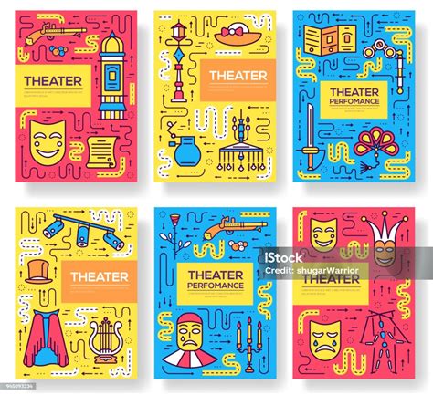 프리미엄 품질 극장 벡터 브로셔 카드 얇은 라인 세트 축제 무도회 Flyear 잡지 포스터 책 표지 배너의 선형 템플릿 레이아웃 설비 개요 삽화 현대 페이지 발레에 대한