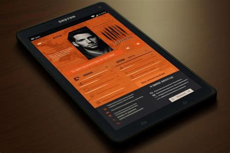 Premium Photo Tablet With A Document Scanning App