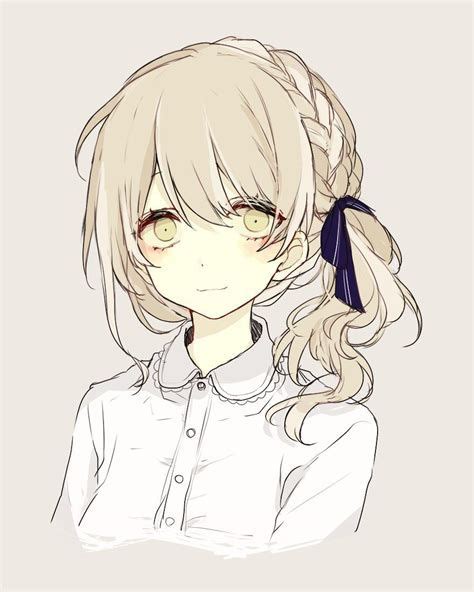 ロング髪型の素敵なイラスト