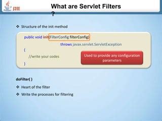 Servlet Filters PPTX Web Development Internet