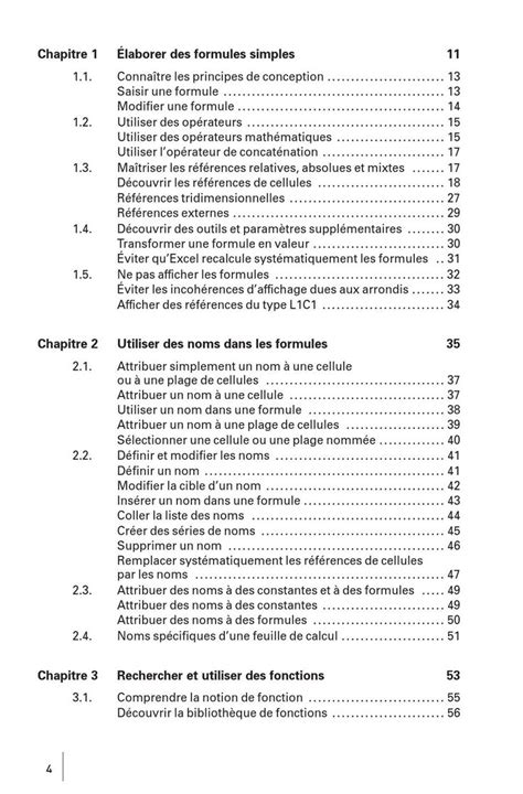 Excel fonctions et formules le guide complet Formule Formules mathématiques Mathématiques