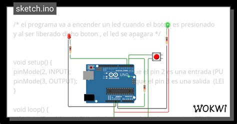 Enciendo Y Apago Un Led Con Comentarios Wokwi Esp32 Stm32 Arduino