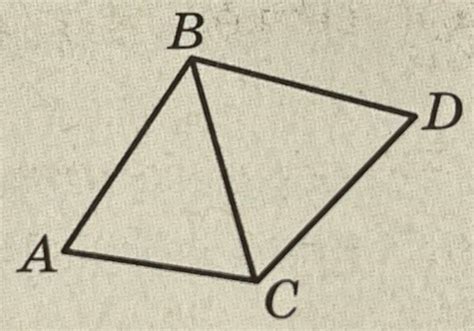 На рисунке «2 изображен равнобедренный треугольник АВС с основанием АС и равносторонний